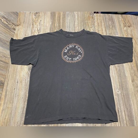 Vintage | Tops | Mary Kay Beauty T Shirt 2xl Black Adultvintage 9s ...
